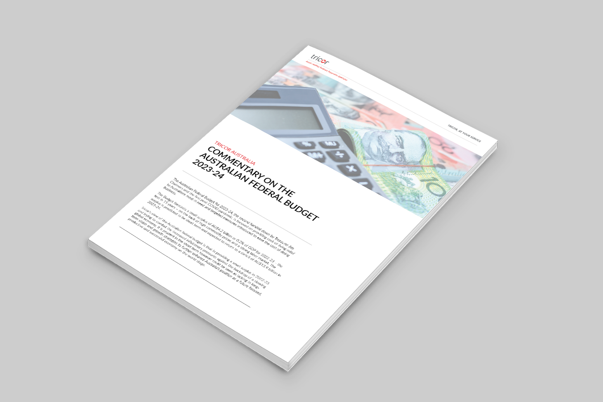 Commentary on the Australian Federal Budget 2023-24