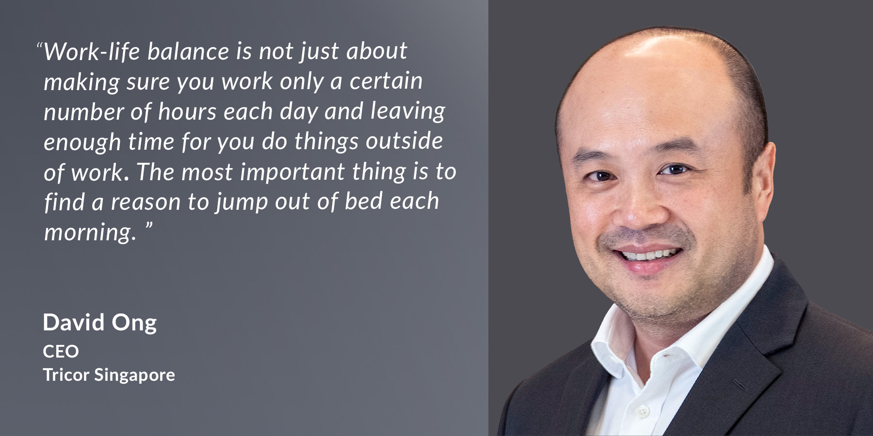 David Ong - CEO, Tricor Singapore