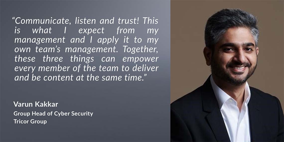 Varun Kakkar - Group Head of Cyber Security, Tricor Group