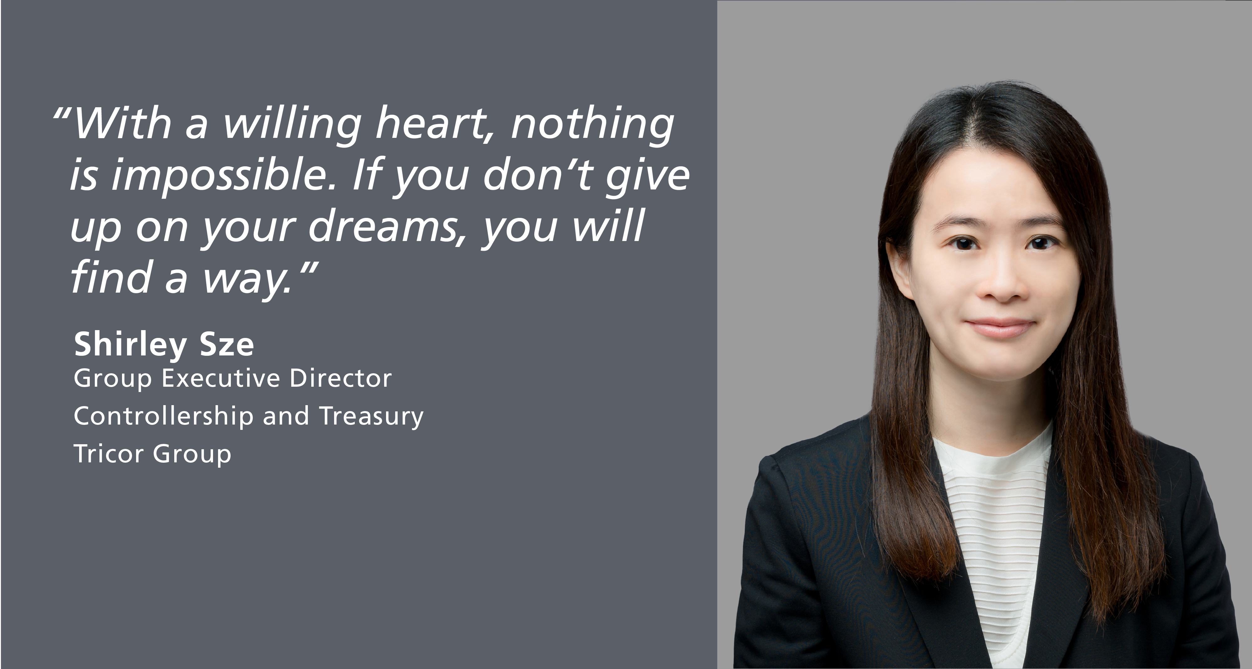 Shirley Sze - Group Executive Director Controllership and Treasury ...